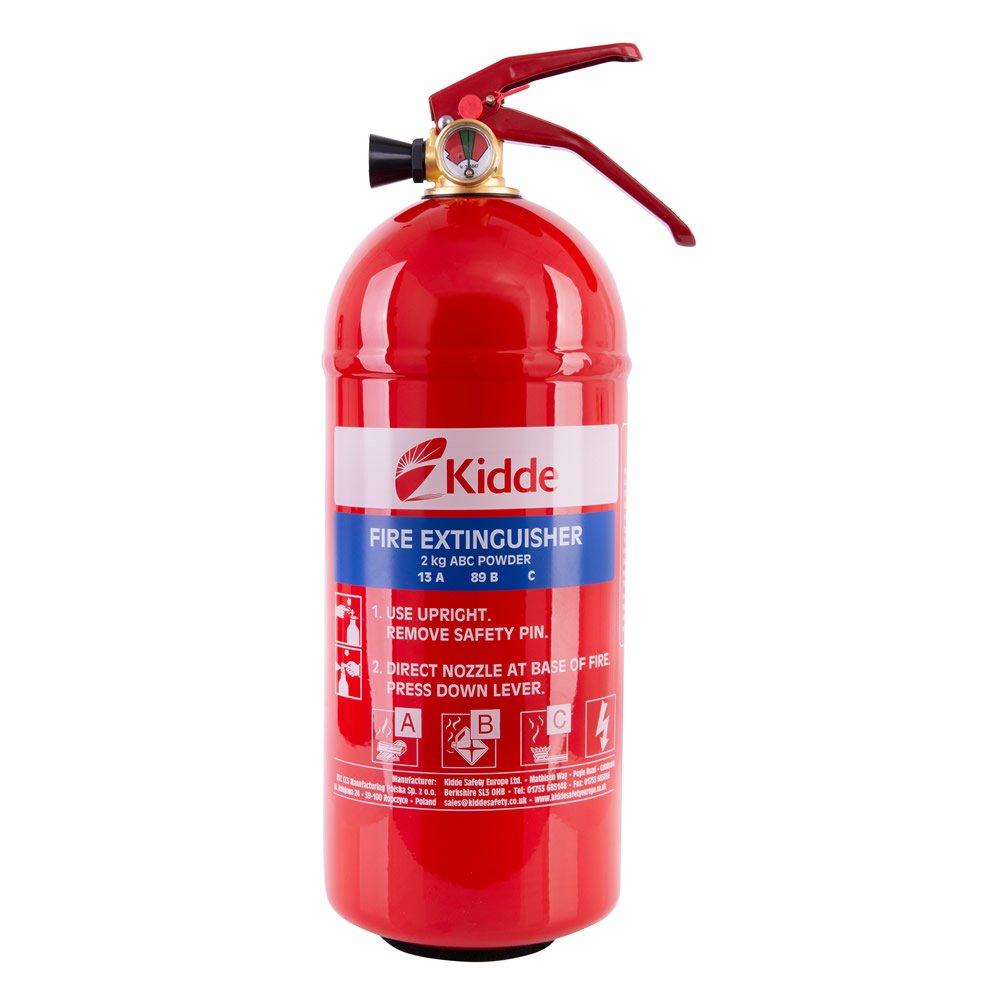 Kidde 2kg Multi-Purpose Fire Extinguisher – henlowsafety.com